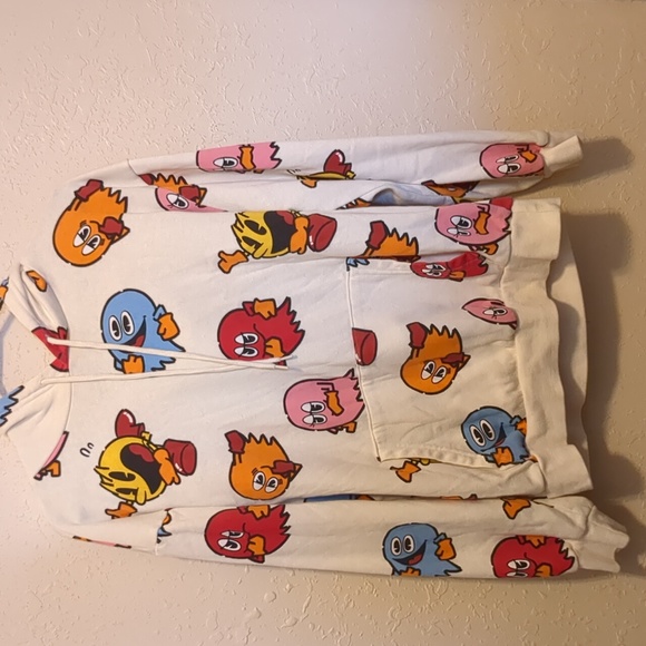 Pac-Man | Tops | Pac Man And Friends Hoodie Vintage Pacman Videogame ...